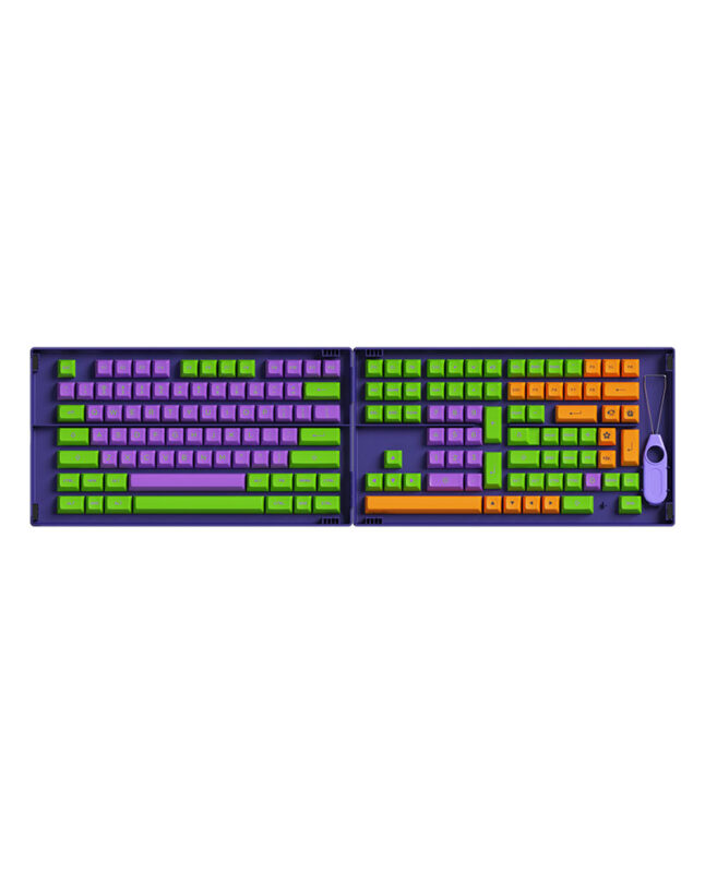 Bộ Keycap AKKO EVA-01 ( PBT Double-Shot / ASA profile / 158 nút )