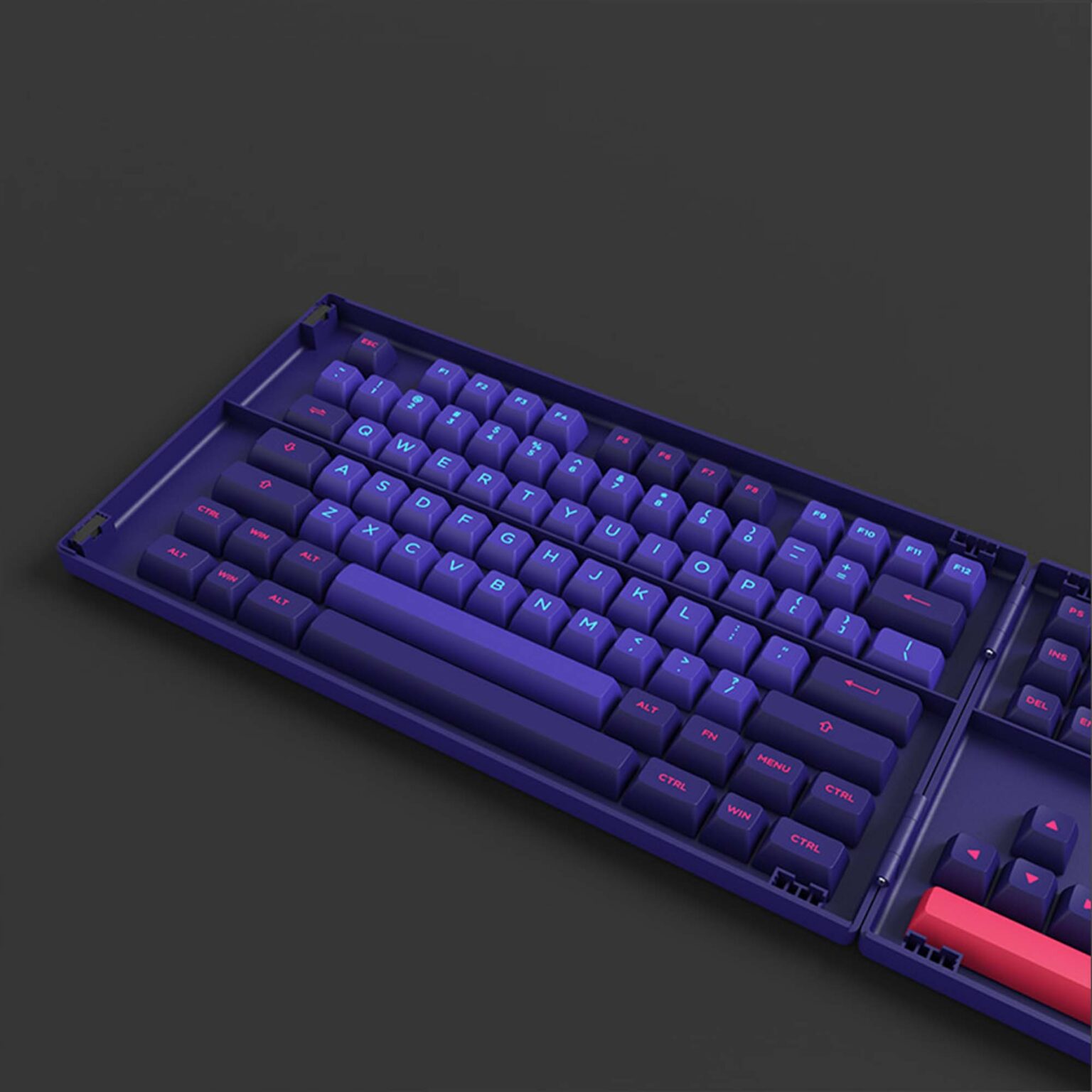 Bộ Keycap AKKO Neon( PBT Double-Shot / ASA profile / 158 nút )