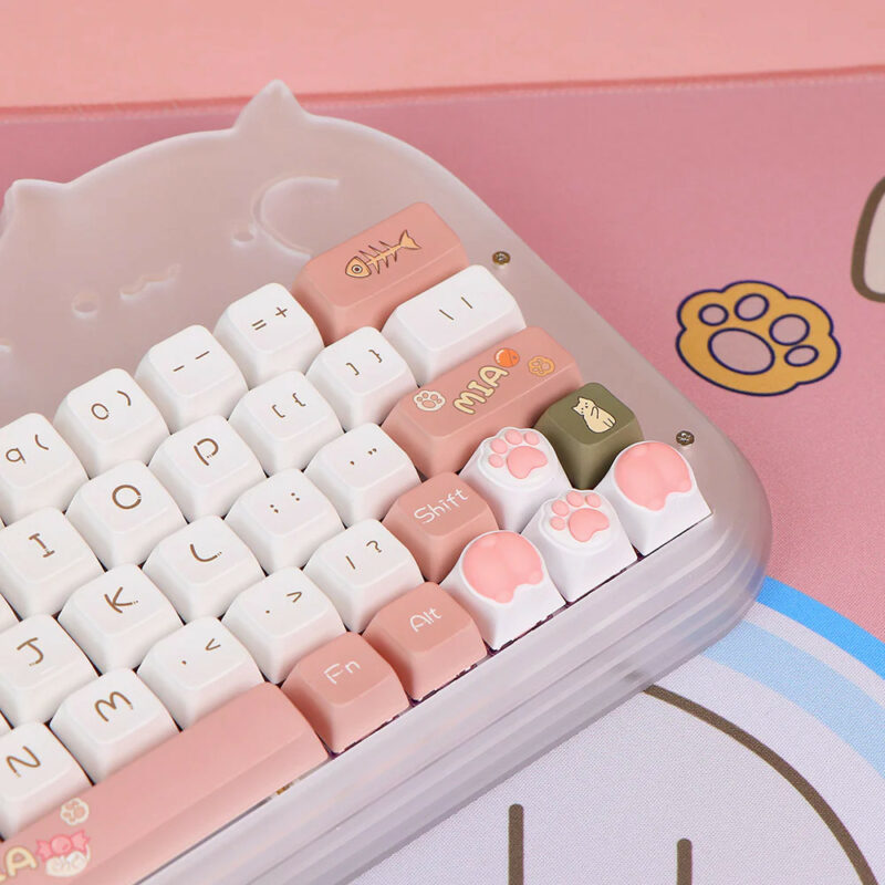 Bộ keycap AKKO - Cat Paws Artisan (Chất liệu PC / hộp 4 nút) - AKKO ...
