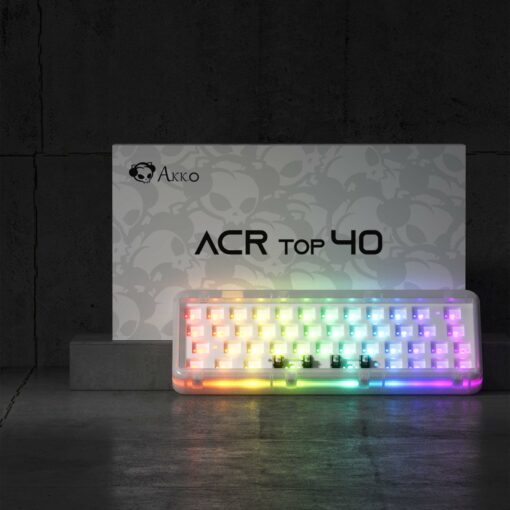 Kit bàn phím AKKO ACR TOP 40 (Hotswap / RGB / Top-mount / Mạch xuôi ...