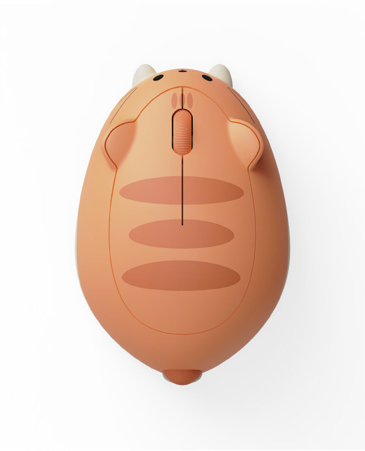 Chuột không dây AKKO - Cat Theme - Orange - Kate ( Wireless 2.4Ghz ...