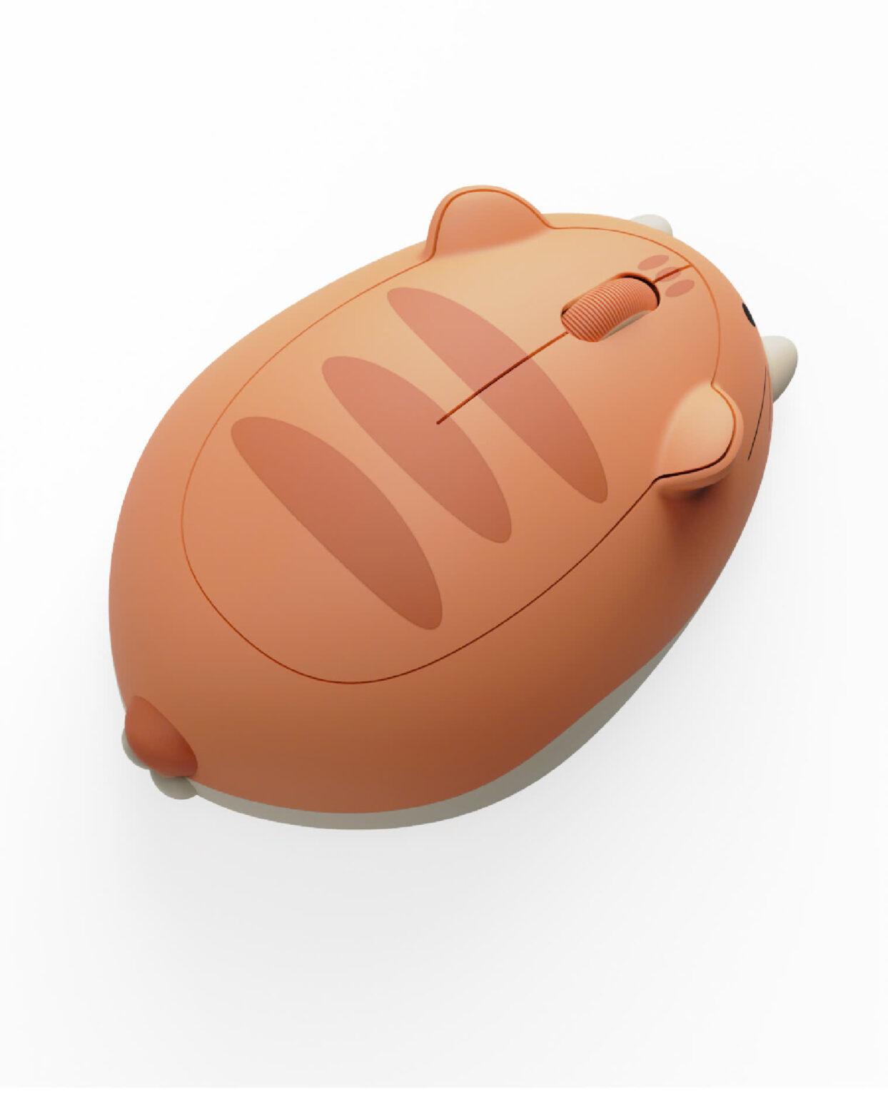Chuột không dây AKKO - Cat Theme - Orange - Kate ( Wireless 2.4Ghz ...